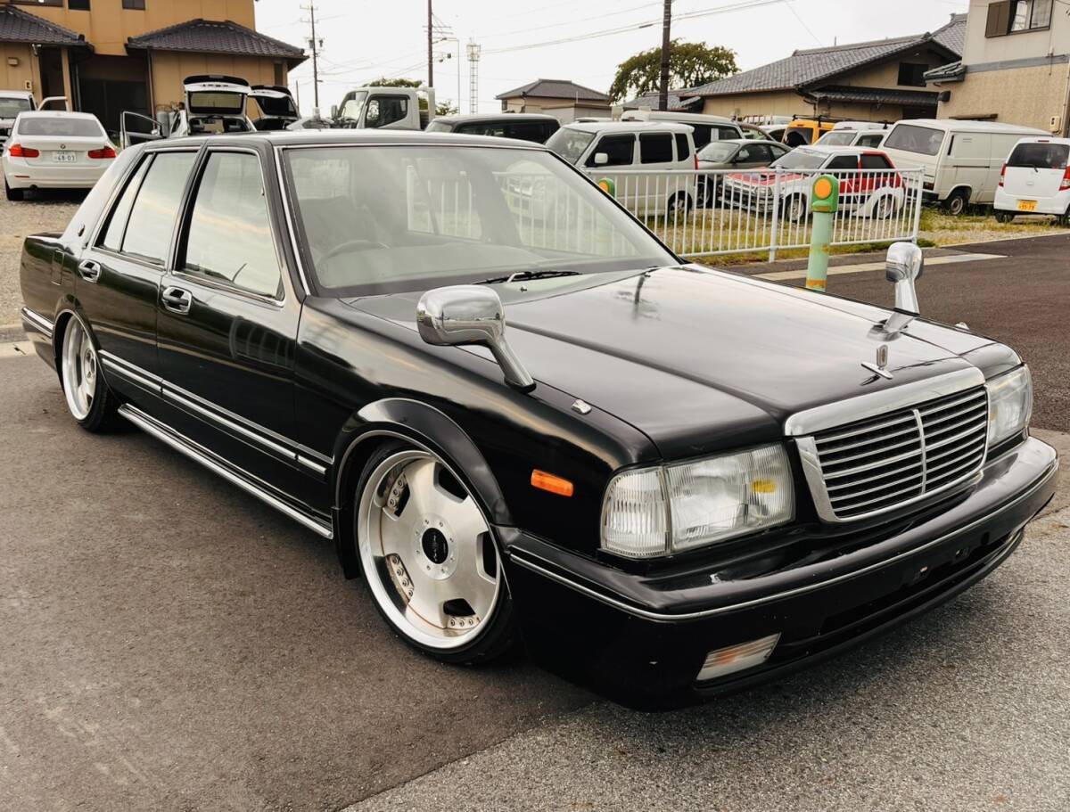 Yahoo!オークション - NISSAN Y31 グロリア スーパーカスタム 5MT ロー...