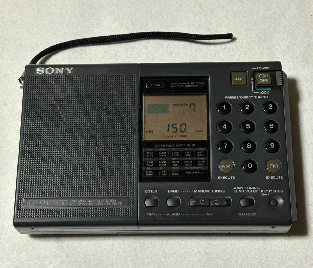 Yahoo!オークション - 【ジャンク】 SONY ICF-SW7600 ラジオ 外観美品