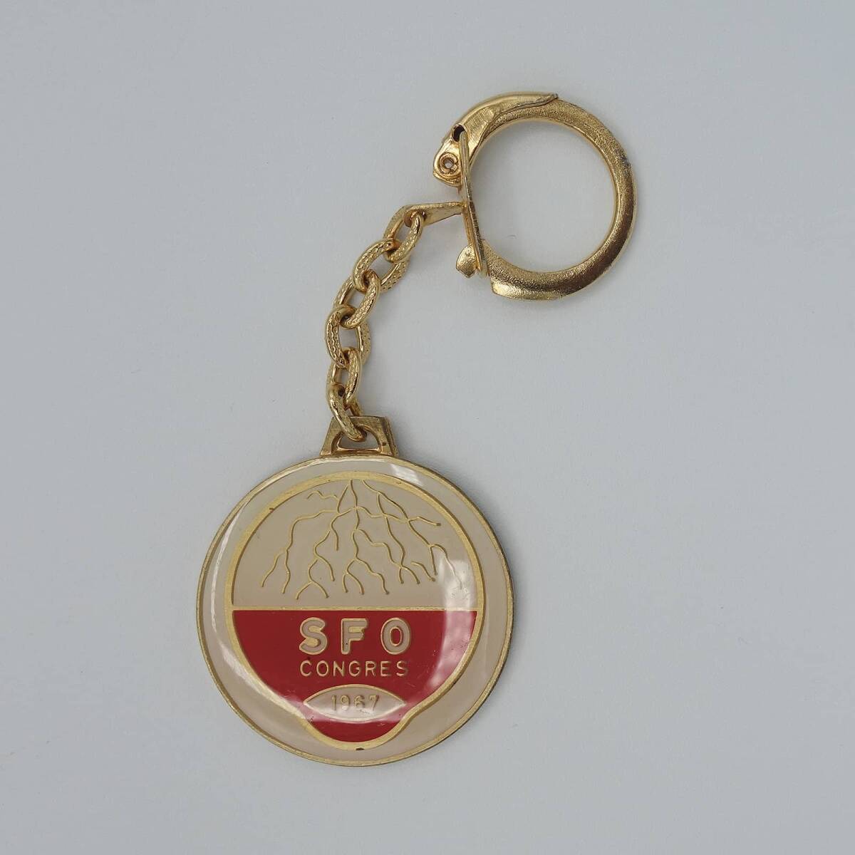 Yahoo!オークション - SFO CONGRES 1967 ビンテージ フレンチ キーホル...