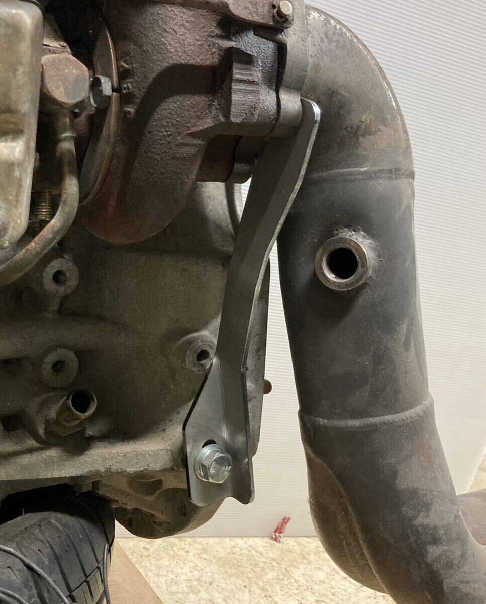 Yahoo!オークション - 効果絶大 エキマニ割れ防止ステー sinco アルト...