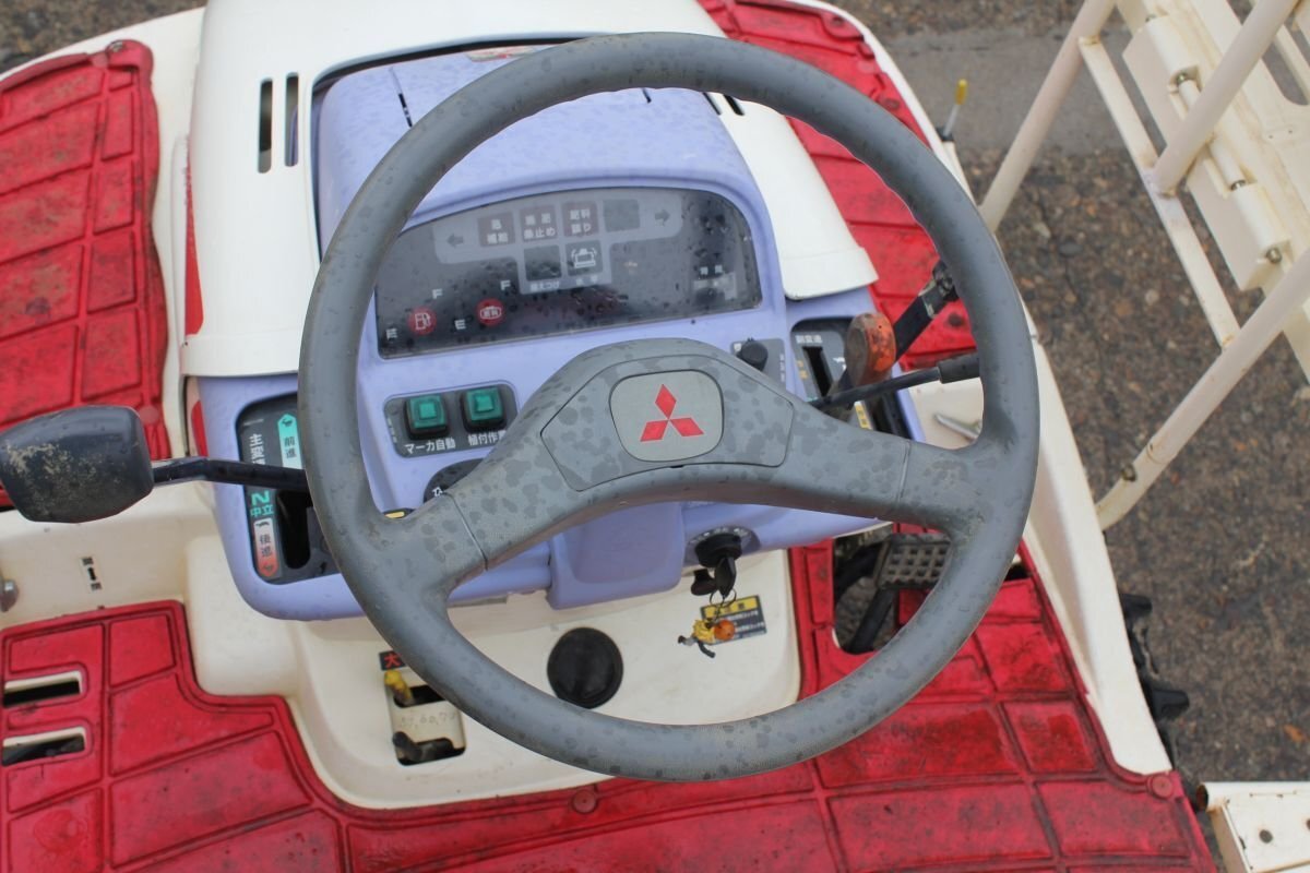 Yahoo!オークション - 宮城発 三菱 中古 田植機 LV6