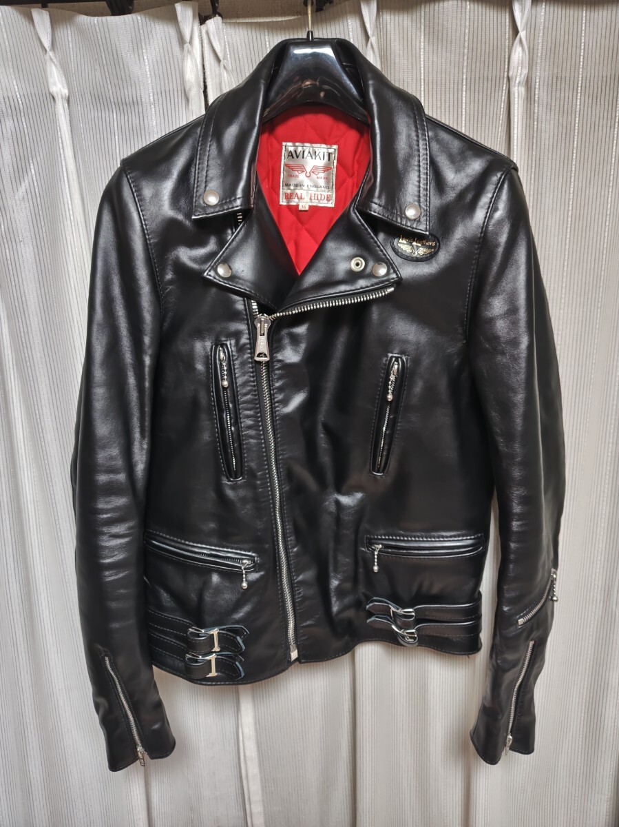 Yahoo!オークション - ルイスレザー 36 ライトニング 391T ホースハイ...