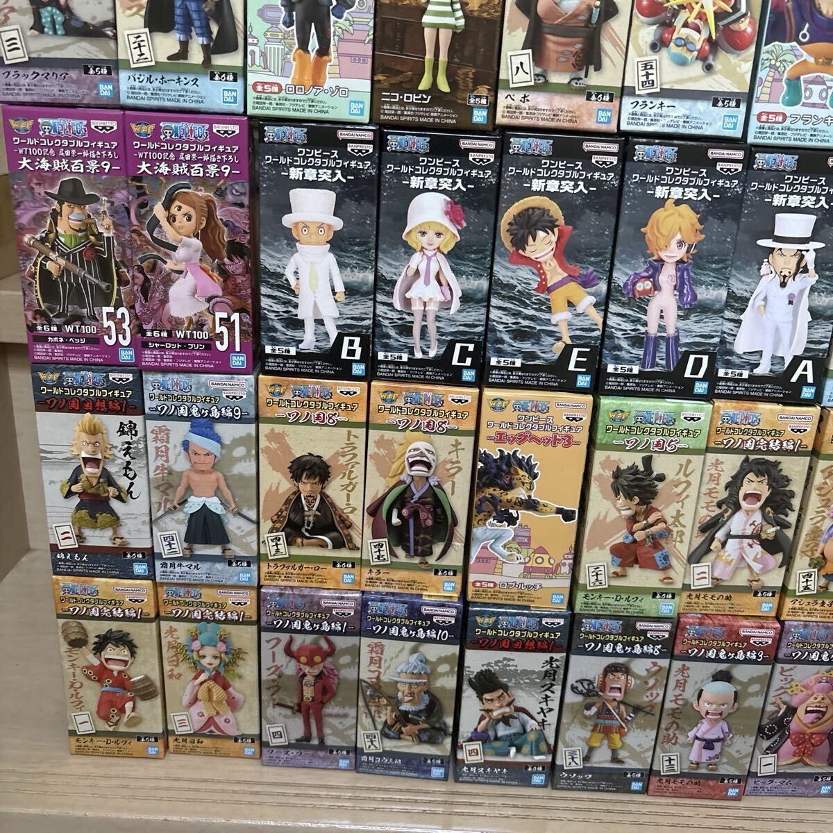 【樂淘letao】日本代購代標第一品牌－50体 ワンピース ワールドコレクタブルフィギュア まとめ売り ワーコレ WCF フィギュア ルフィ ワノ国 エッグヘッド 大海賊百景 他