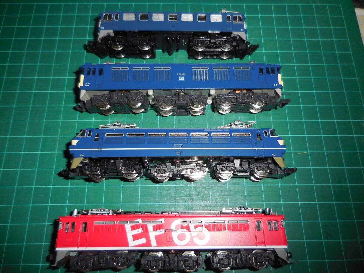 Yahoo!オークション - 国鉄電気機関車 ED61 EF64 EF66 EF65 中古品 4...