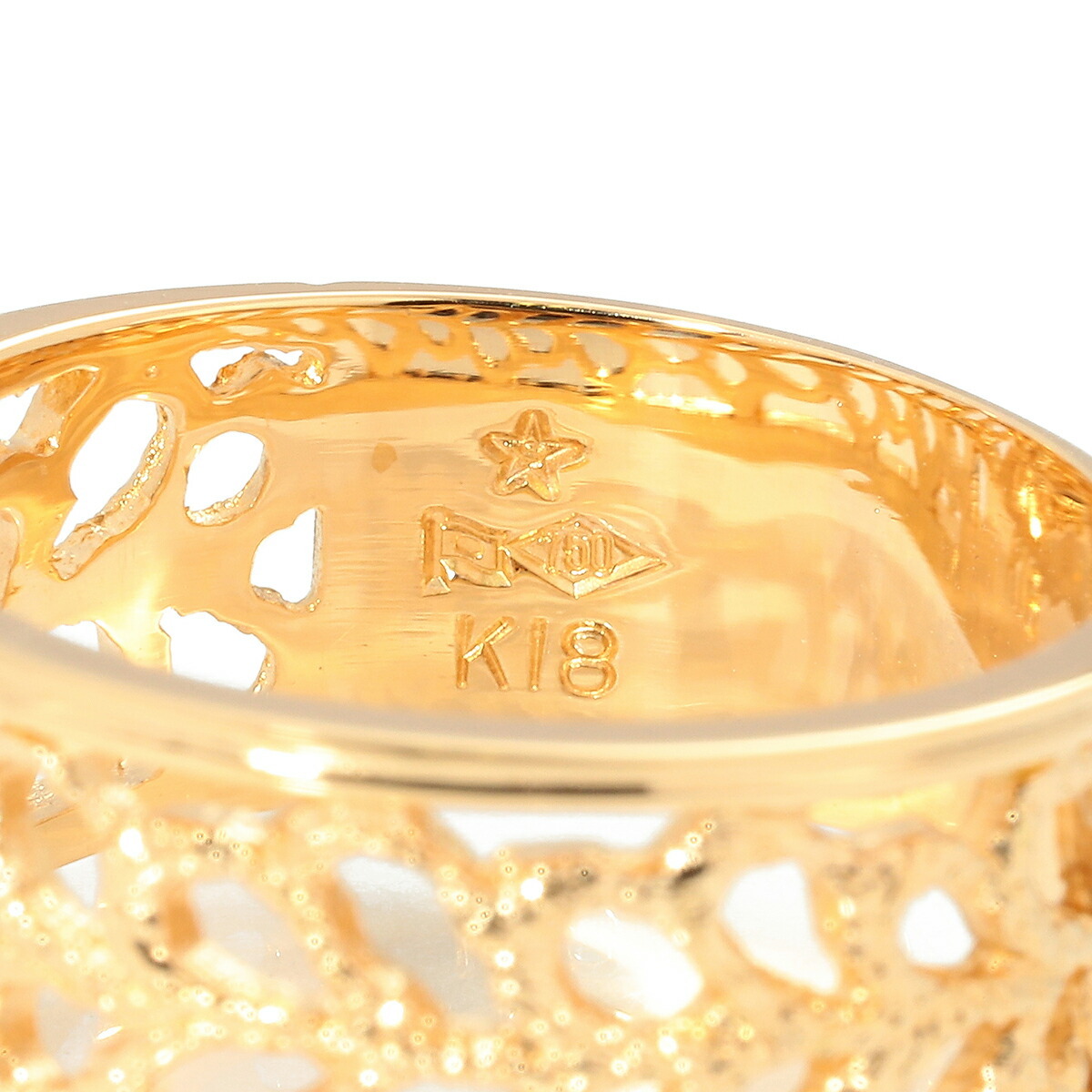 Yahoo!オークション - ギンザタナカ GINZA TANAKA リング 指輪 K18 14....