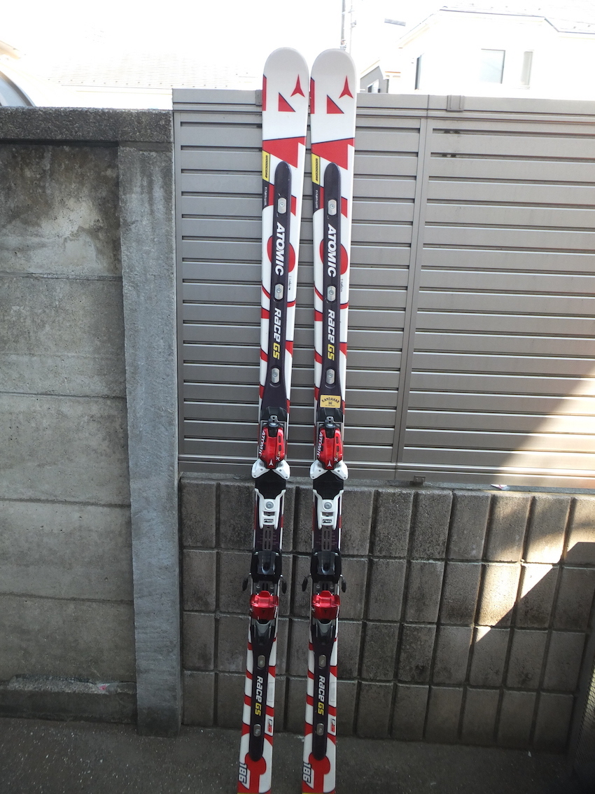 Yahoo!オークション - ATOMIC RACE GS SKI 186cm アトミック レースGS ...