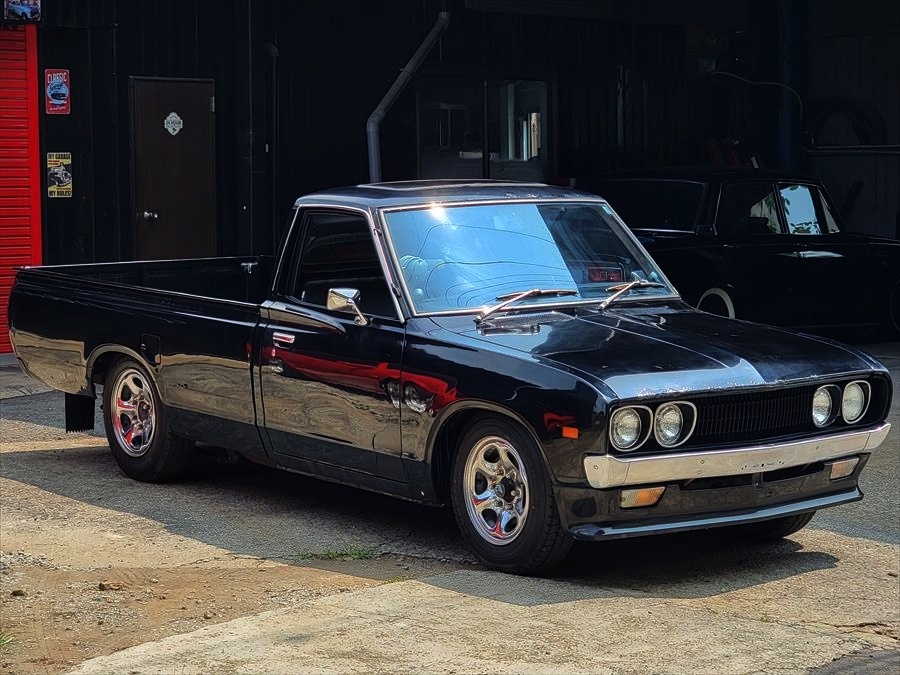 Yahoo!オークション - ダットサン トラック G620 昭和50年 DATSUN ベ...