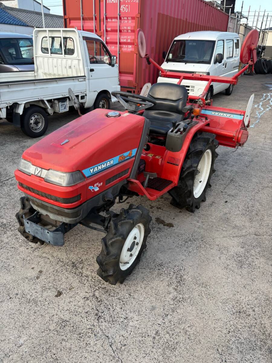 ヤンマー トラクター Ke-4 愛知から(車体)｜売買されたオークション情報、yahooの商品情報をアーカイブ公開 - オークファン（aucfan.com）