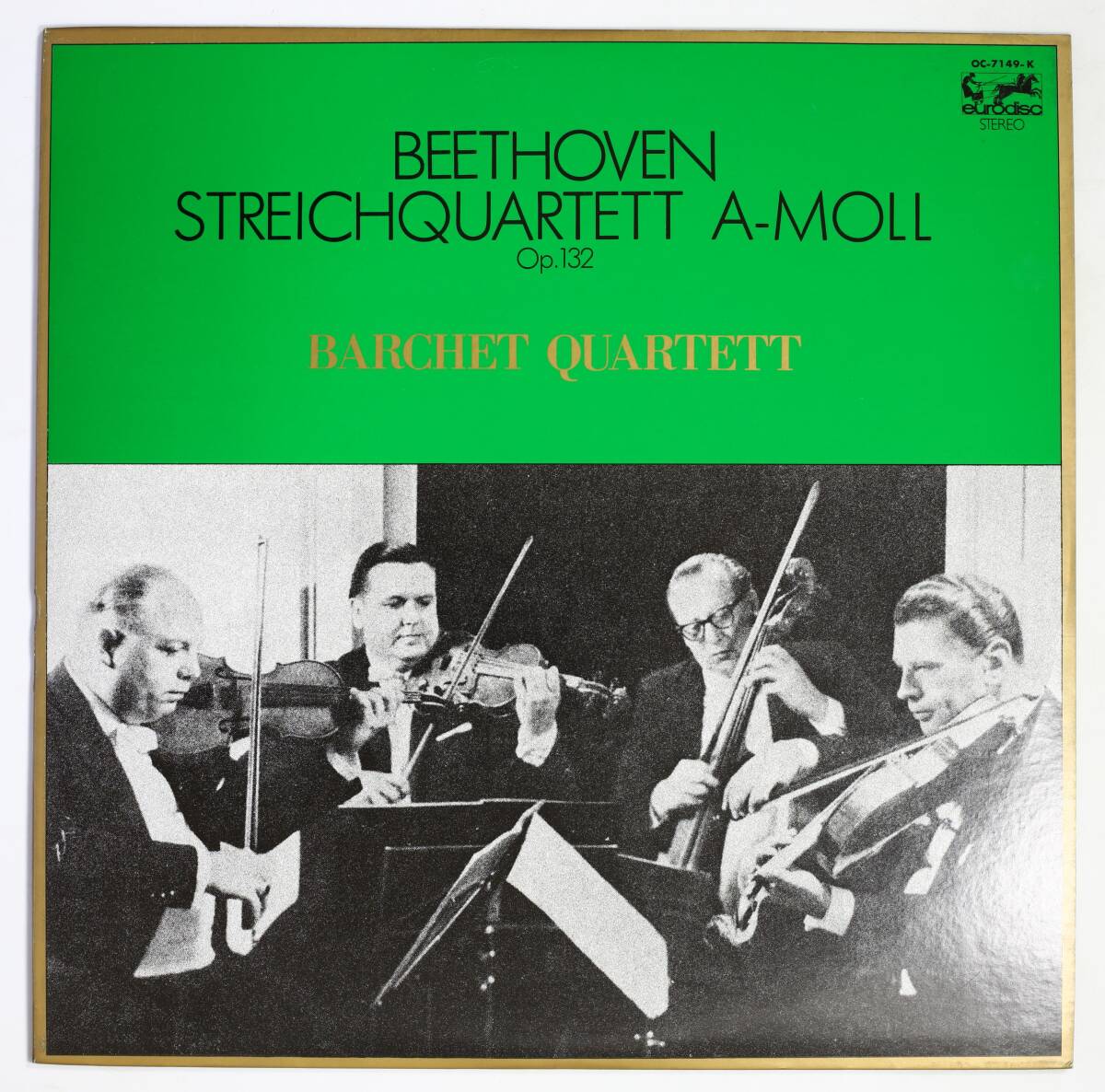 Yahoo!オークション - 【日盤LP】バルヒェットQ/ベートーヴェン 弦楽四...
