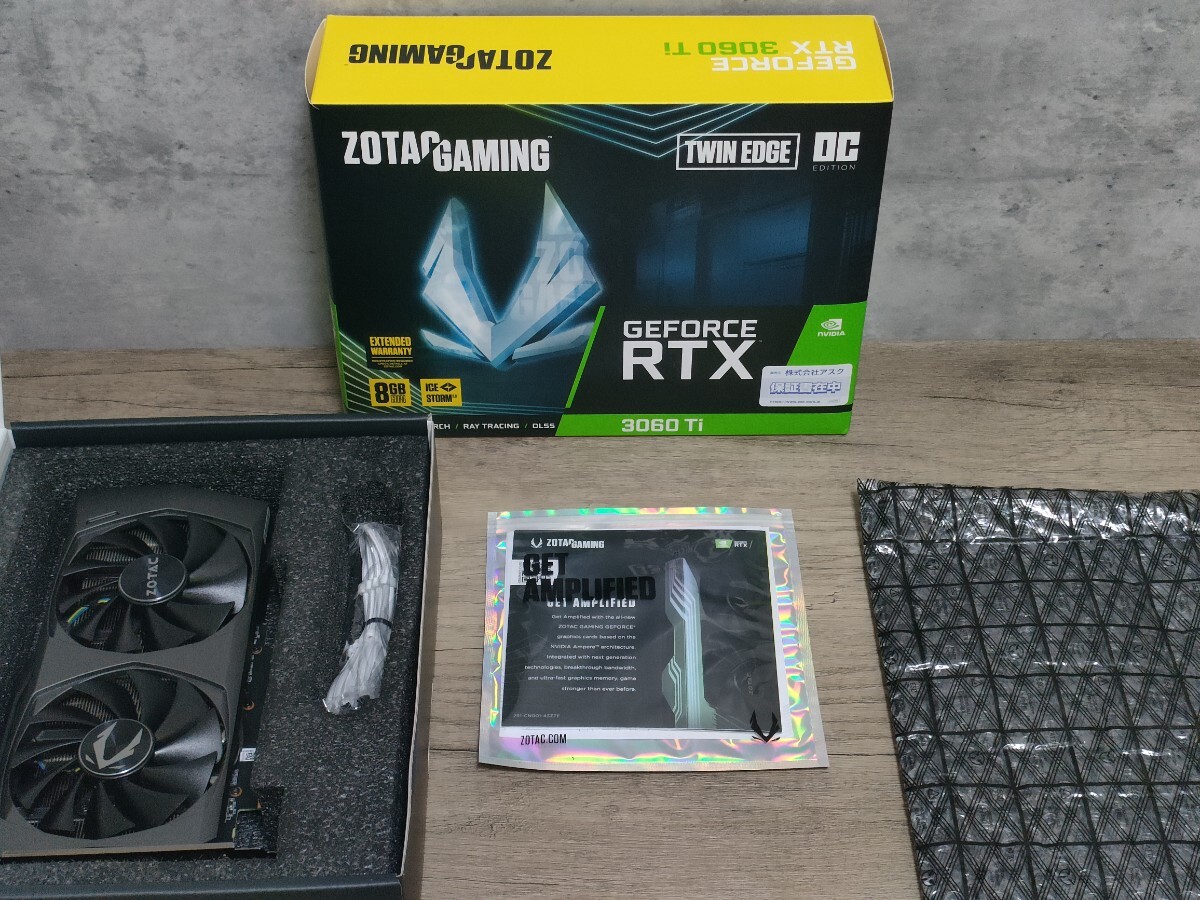 Yahoo!オークション - NVIDIA ZOTAC GAMING RTX3060Ti 8GB Twin Edge O...