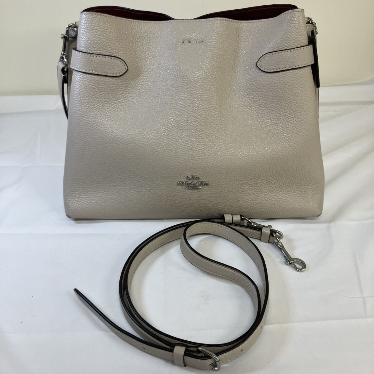 Yahoo!オークション - E034-HR1-34 COACH コーチ CH194 ハンナ 2way シ...