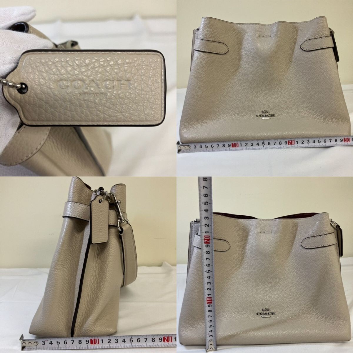 Yahoo!オークション - E034-HR1-34 COACH コーチ CH194 ハンナ 2way シ...