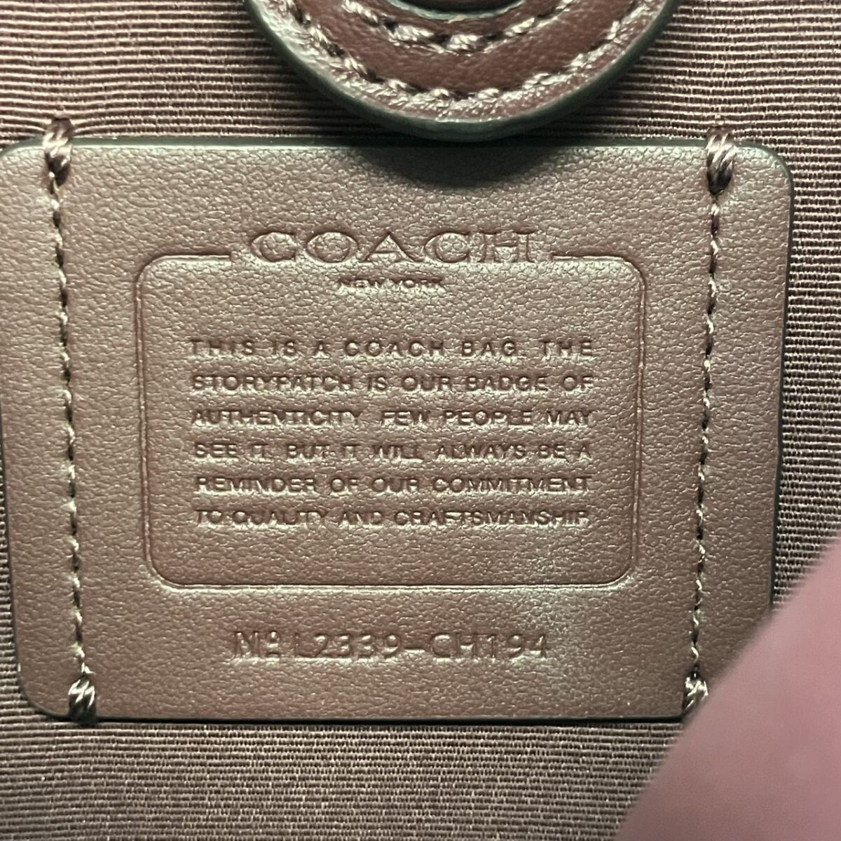 Yahoo!オークション - E034-HR1-34 COACH コーチ CH194 ハンナ 2way シ...