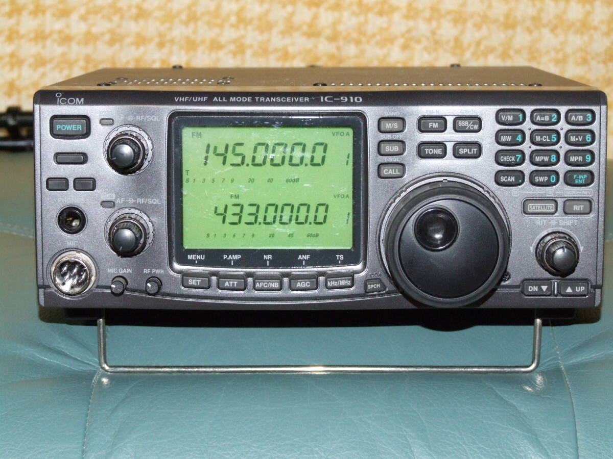 Yahoo!オークション - アイコム IC-910D 144MHz/430MHz/1200MHz ALL MO...