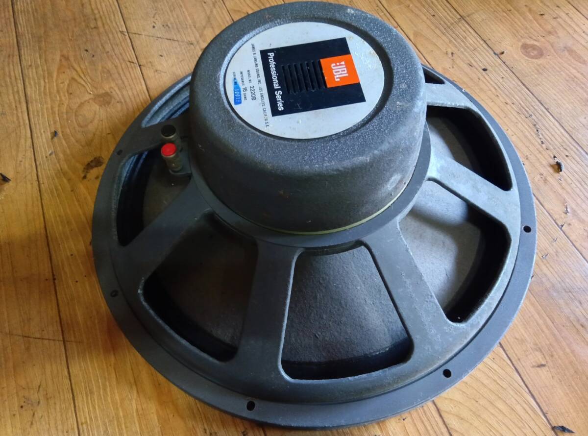 Yahoo!オークション - JBL / 2220B Pair of woofer 16ohms Al-Ni-Co G...