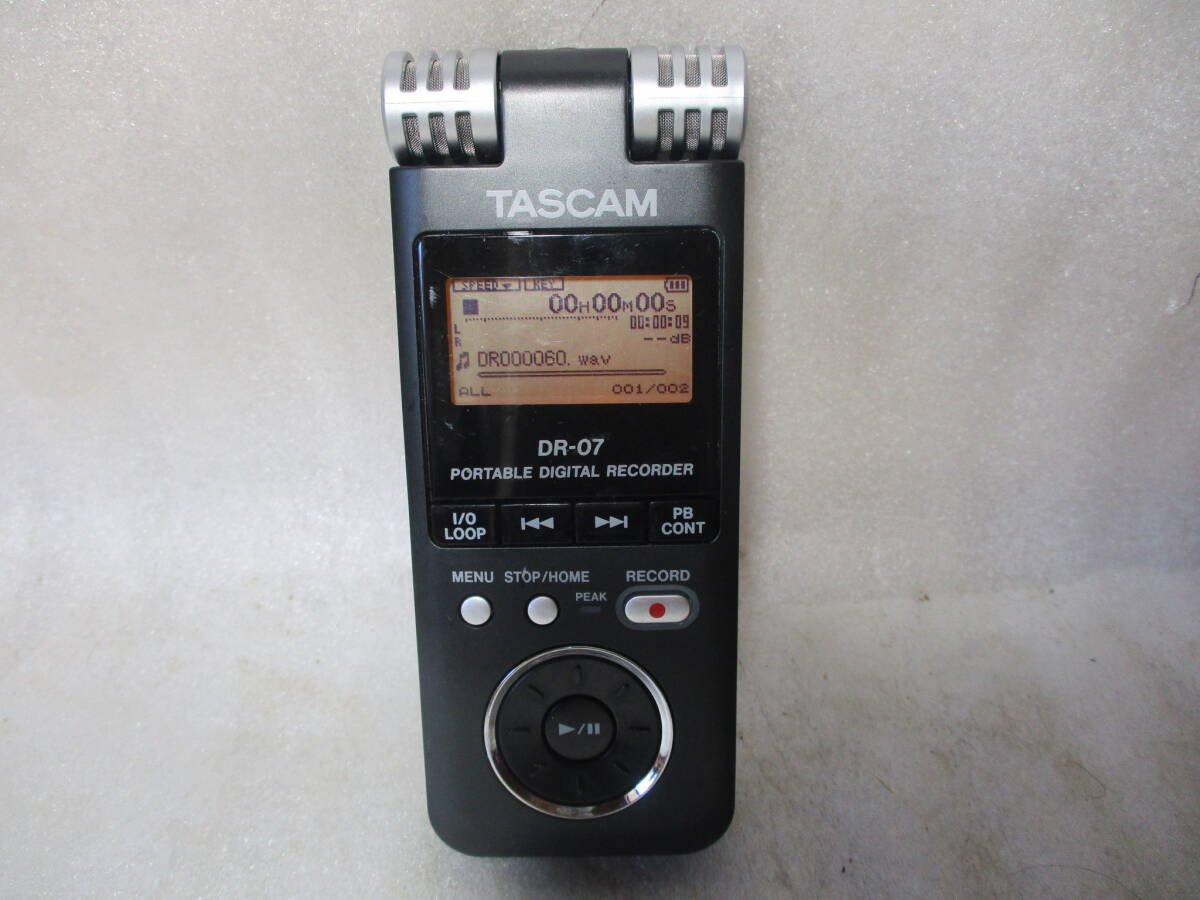 Yahoo!オークション - b92 送料600円 動作確認済 TASCAM DR-07 タスカ...