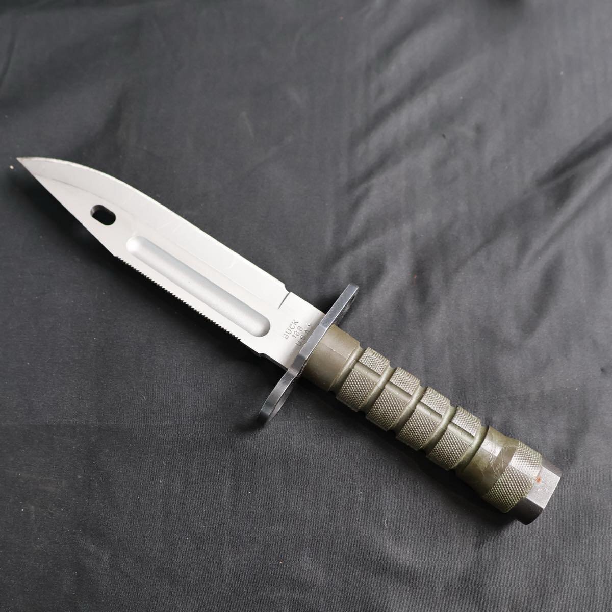 Yahoo!オークション - BUCK US M9 銃剣 型 ナイフ 着剣装置なし アメリ...