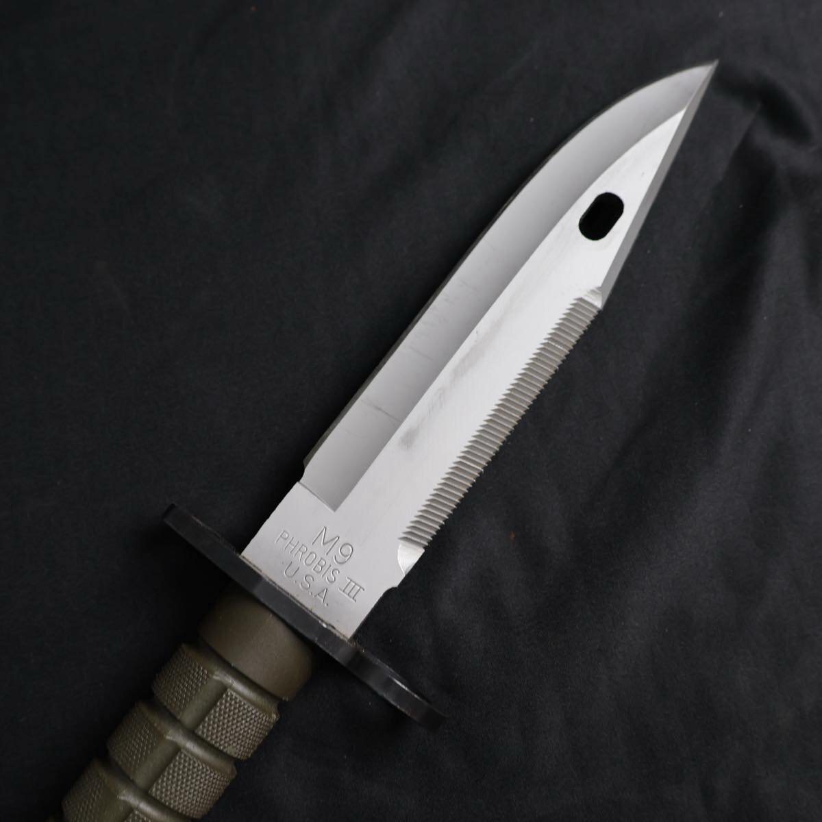 Yahoo!オークション - BUCK US M9 銃剣 型 ナイフ 着剣装置なし アメリ...