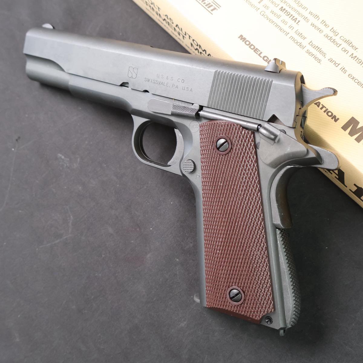 Yahoo!オークション - MGC M1911A1 コルトガバメント HW モデルガン #S...