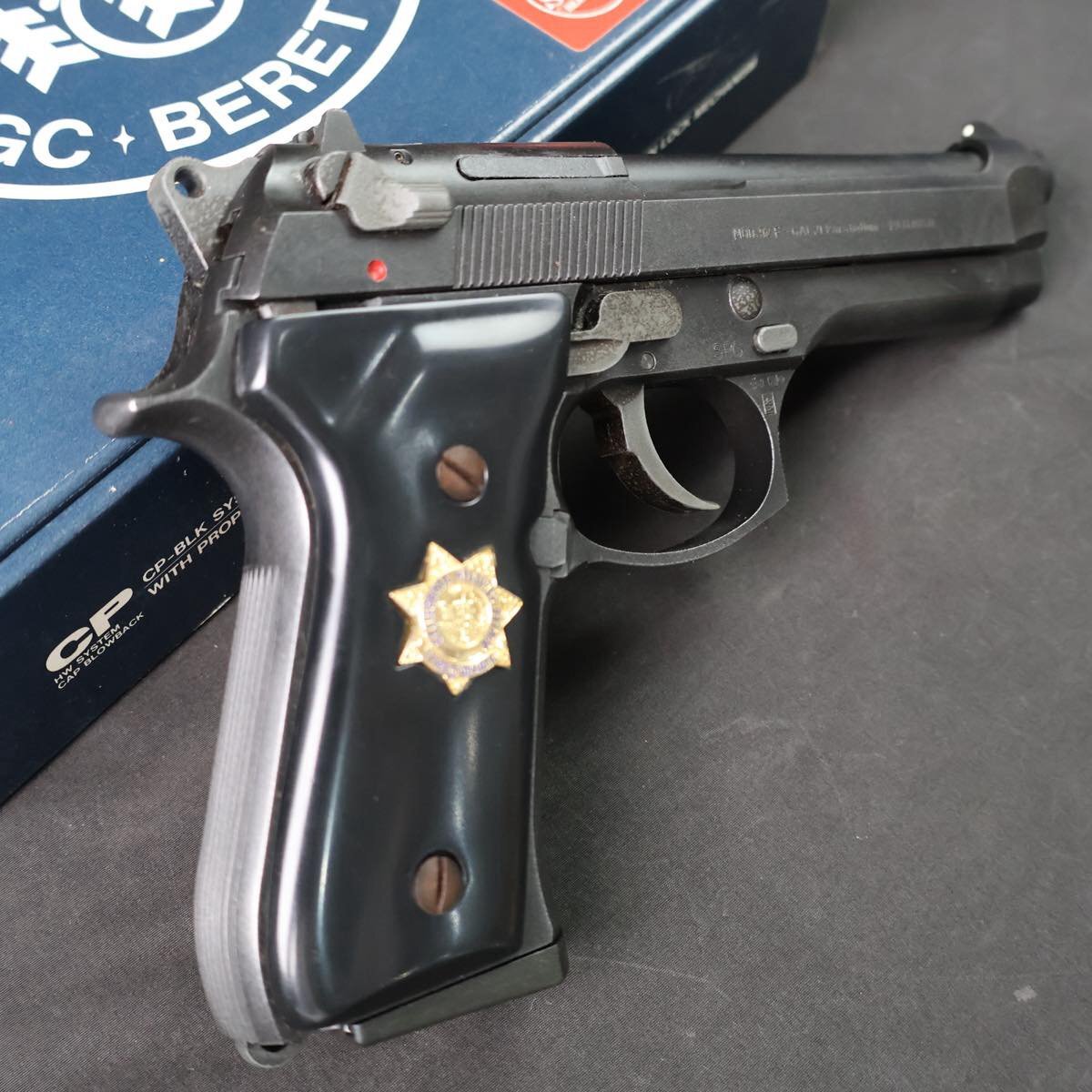 Yahoo!オークション - MGC M92F スーパーリアル HW SPG モデルガン #S-...