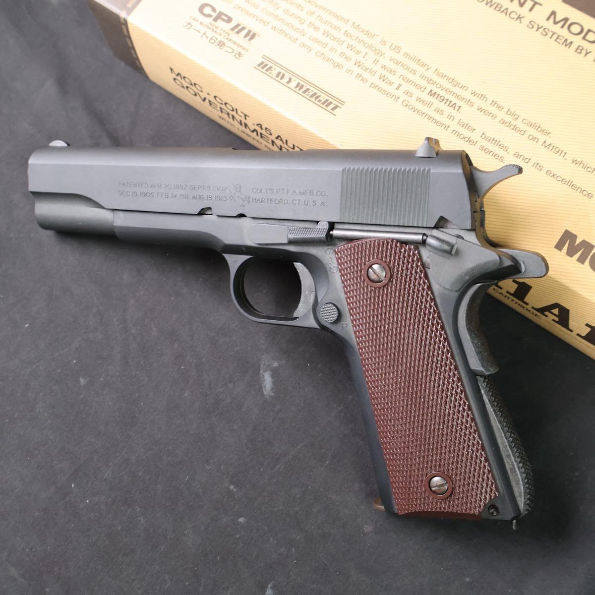 Yahoo!オークション - MGC コルトガバメント M1911A1 HW モデルガン #S...