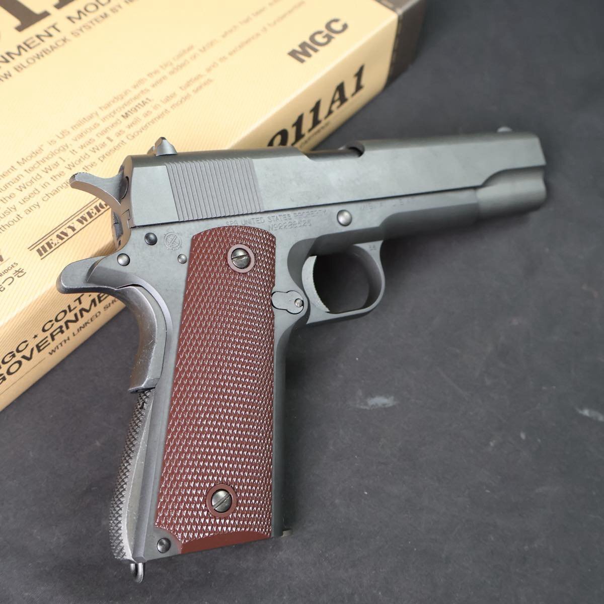 Yahoo!オークション - MGC M1911A1 ガバメントモデル HW モデルガン #S...