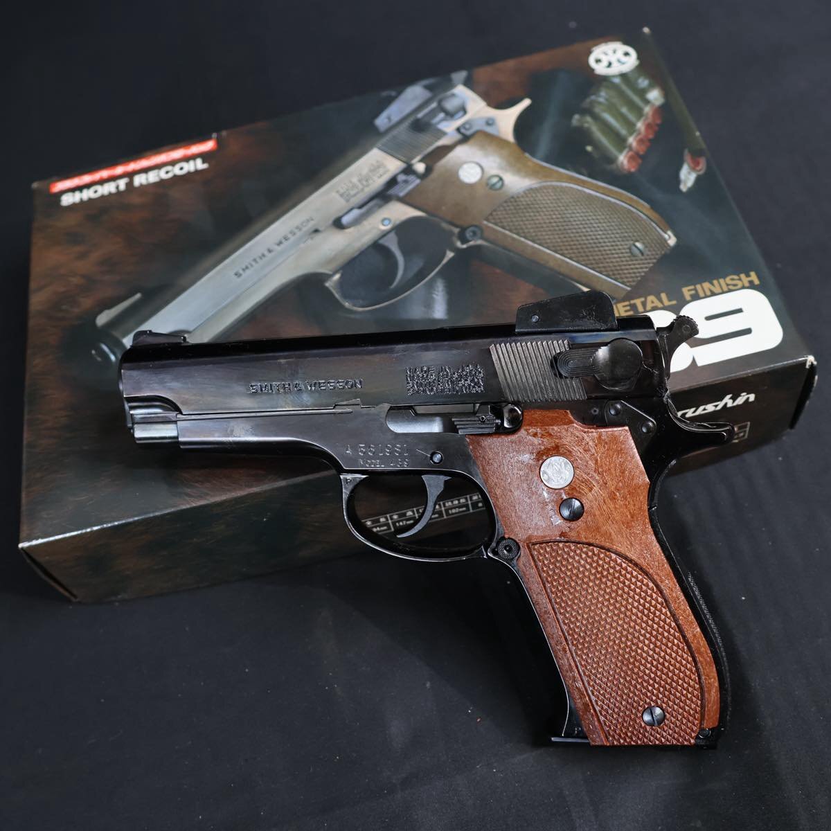 Yahoo!オークション - マルシン M439 メタルフィニッシュ SPG モデルガ...