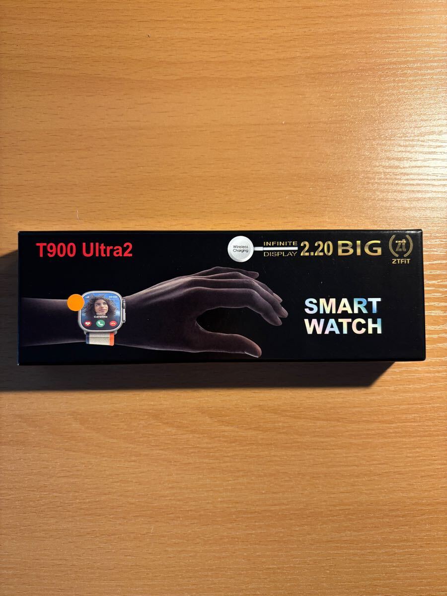 Yahoo!オークション - 【新品未使用】大画面スマートウォッチ T900 Ult...
