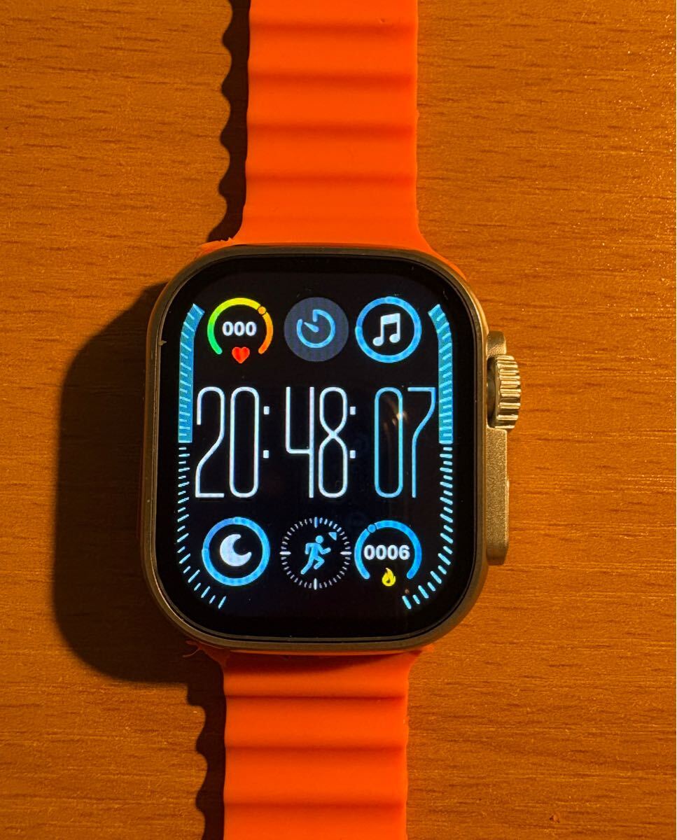 Yahoo!オークション - 【新品未使用】大画面スマートウォッチ T900 Ult...