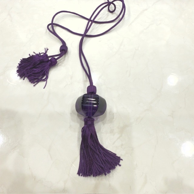 Yahoo!オークション - H7-7-106 バカラ クリスタルタッセル 箱付き 美...