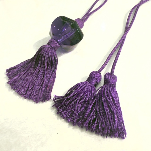 Yahoo!オークション - H7-7-106 バカラ クリスタルタッセル 箱付き 美...