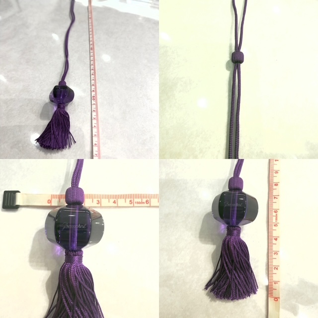 Yahoo!オークション - H7-7-106 バカラ クリスタルタッセル 箱付き 美...