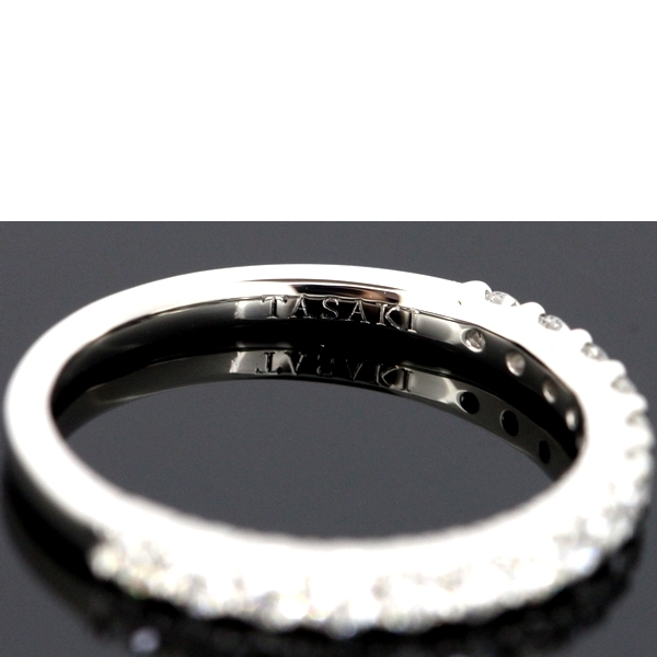 Yahoo!オークション - TASAKI ダイヤモンド 0.36ct ハーフエタニティ...