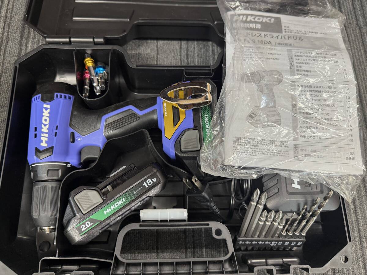 Yahoo!オークション - HiKOKI ハイコーキ FDS 18DA 18V コードレスドリ...