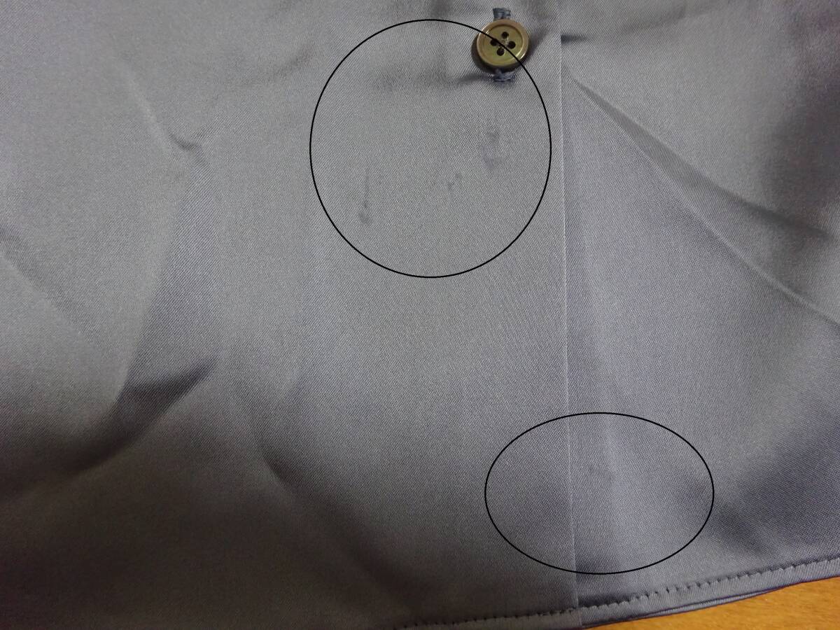 Yahoo!オークション - UNFILO 新品【洗える】サテン バンドカラーシャ...