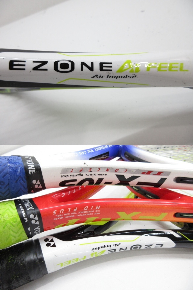 Yahoo!オークション - n88033-ty 中古 3本セット YONEX EZONE Ai FEEL ...