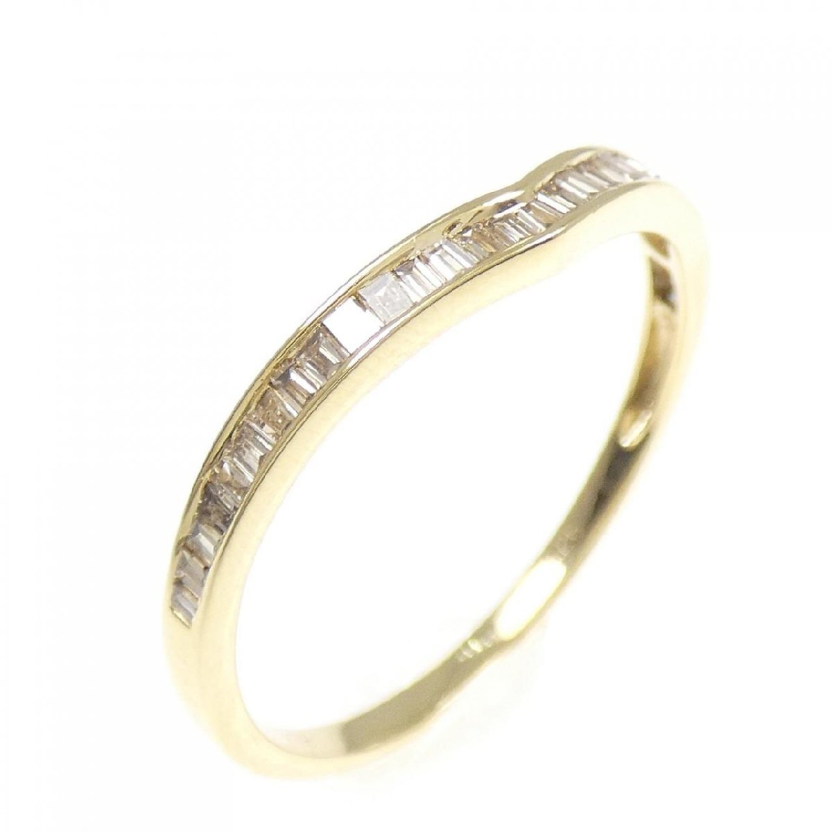 Yahoo!オークション - K18YG ダイヤモンド リング 0.26CT