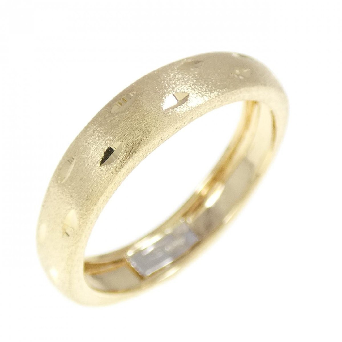 Yahoo!オークション - 750YG/750WG リング