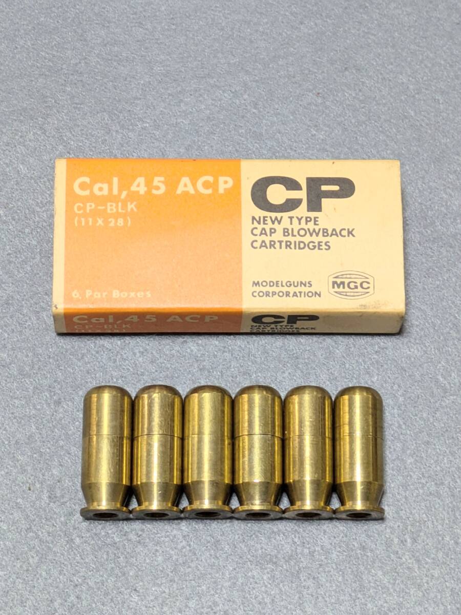 Yahoo!オークション - MGC製 Cal45 CPカートリッジ【未使用】 モデルガ...