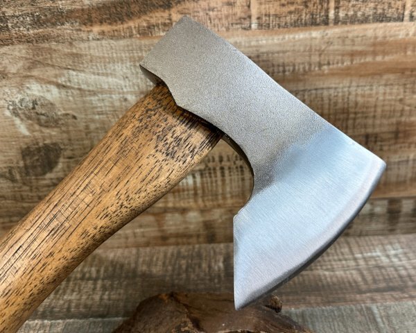 Yahoo!オークション - 斧19 全長280mm 刃渡110mm 重さ770g クルミの柄 ...