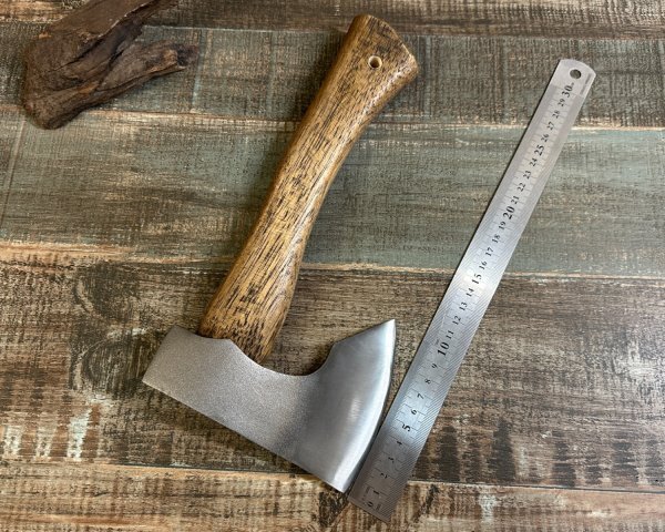 Yahoo!オークション - 斧19 全長280mm 刃渡110mm 重さ770g クルミの柄 ...