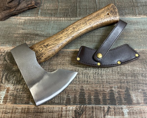 Yahoo!オークション - 斧19 全長280mm 刃渡110mm 重さ770g クルミの柄 ...