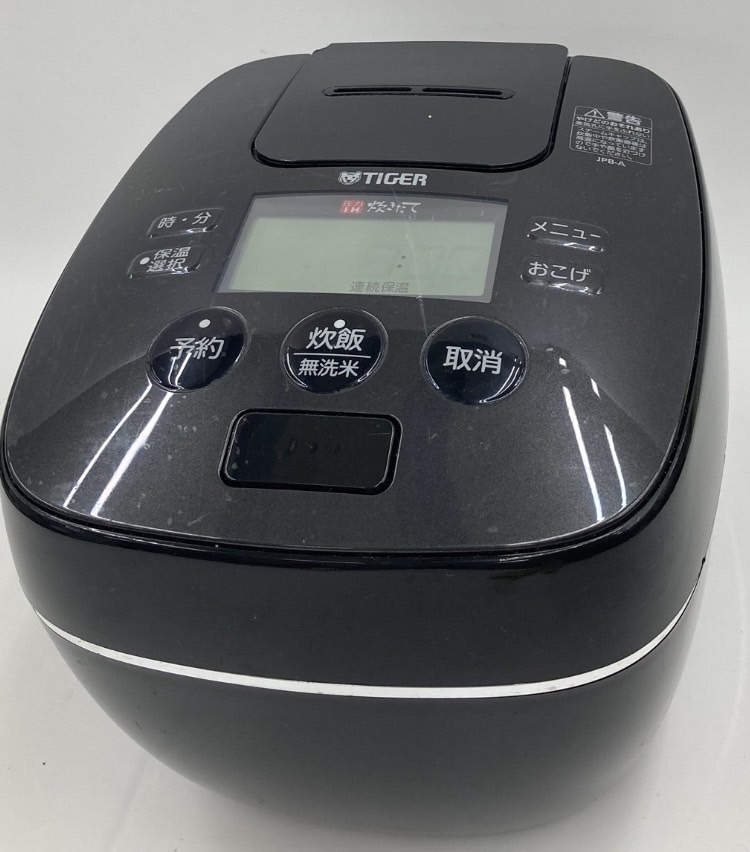 TIGER JPB-A100 圧力IH炊飯ジャー 炊きたて 品一台 SA-0620(圧力IH)｜売買されたオークション情報、yahooの商品情報をアーカイブ公開 - オークファン（aucfan ...