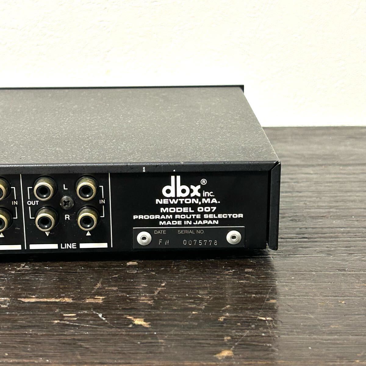 Yahoo!オークション - 動作未確認 ジャンク dbx MODEL 007 プログラム ...