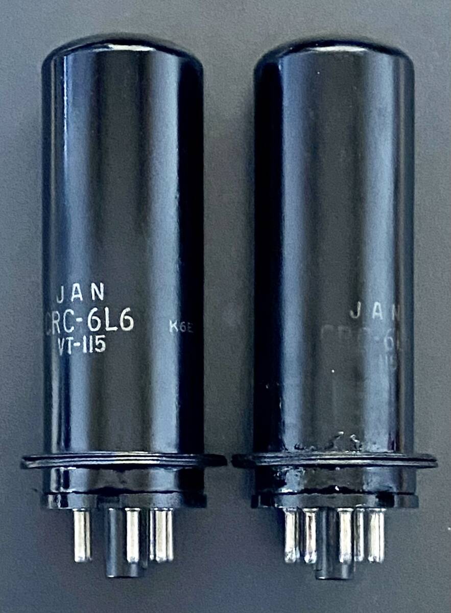 Yahoo!オークション - USED40168 メタル管 RCA 6L6 2本セット