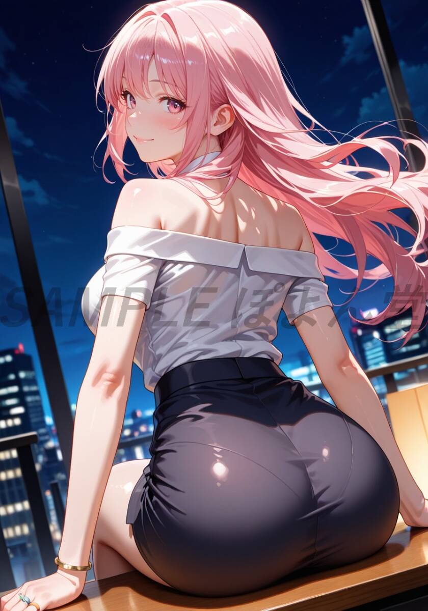 Yahoo!オークション - 花14349 【1点物】AI 美女 OL 秘書 清楚 コスプ...