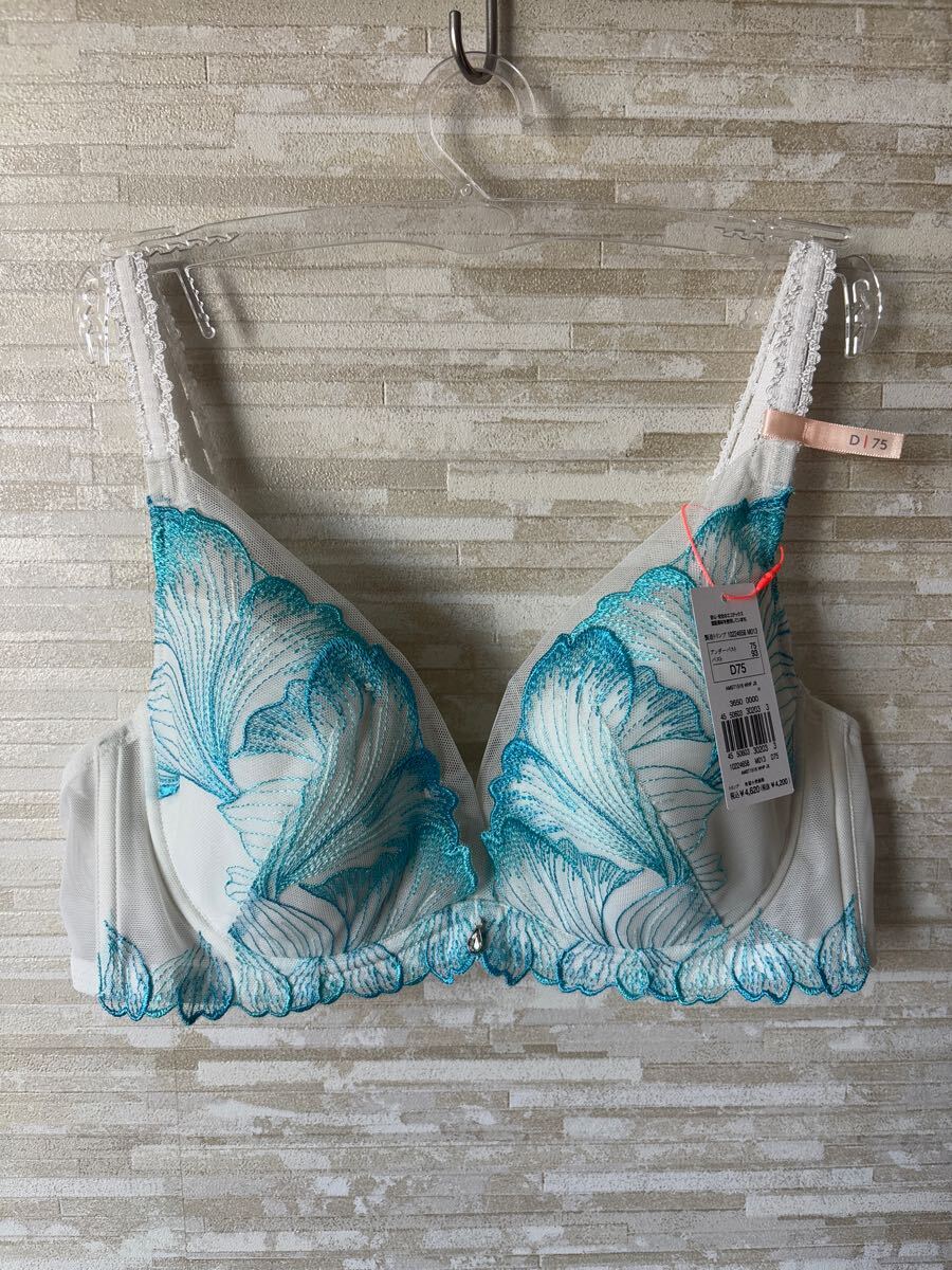 Yahoo!オークション - D75」トリンプ DeepV マーメイドシェル 人魚 ブ...