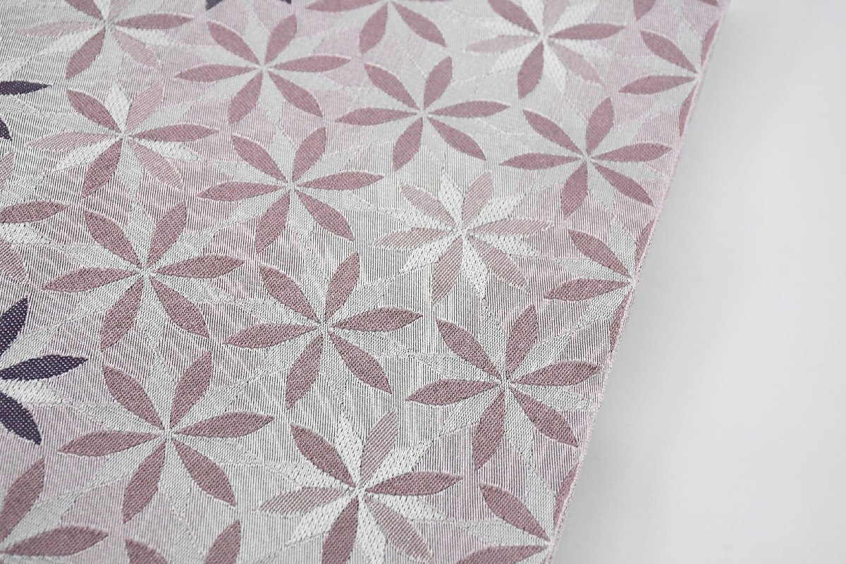 Yahoo!オークション - 袋名古屋帯 花 松葉仕立て 帯丈358cm 着物屋 ne-...