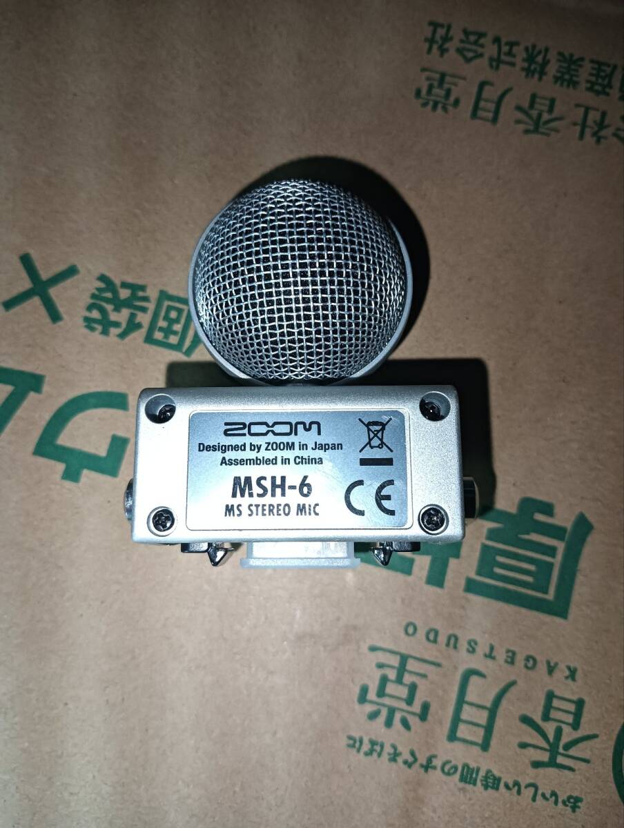 Yahoo!オークション - ZOOM MSH-6 MSステレオマイクカプセル ジャンク...