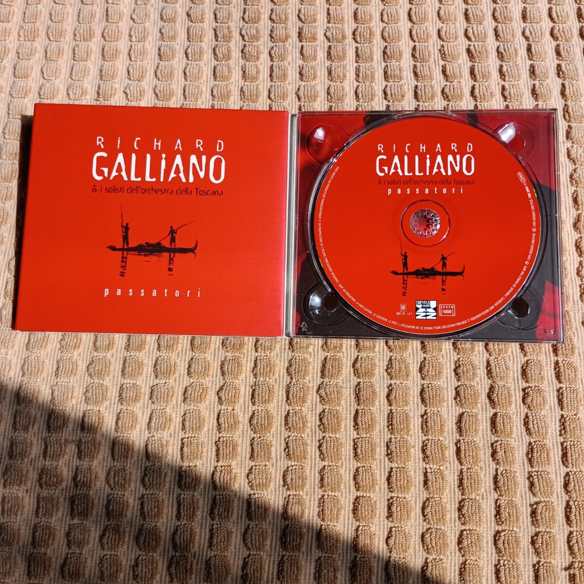 Yahoo!オークション - CD RICHARD GALLIANO / passatori 346050366012...